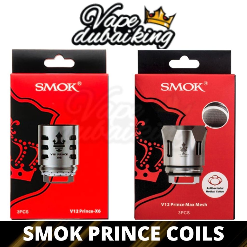 smok tfv12 prince mesh coil in VAPE DUBAI KING UAE