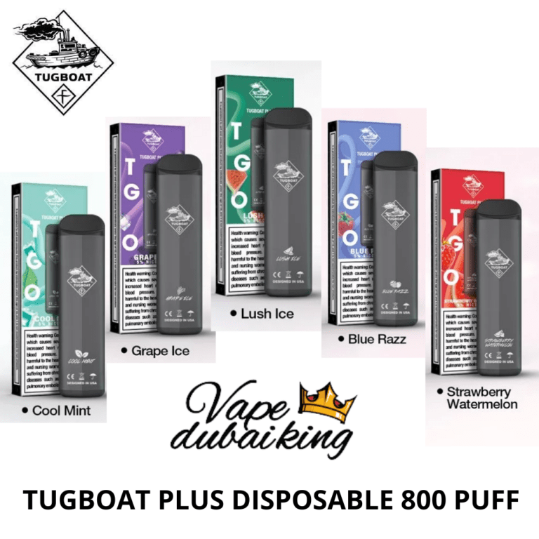 TUGBOAT EVO 4500 PUFFS ALL FLAVORS IN DUBAI - Vape Dubai King