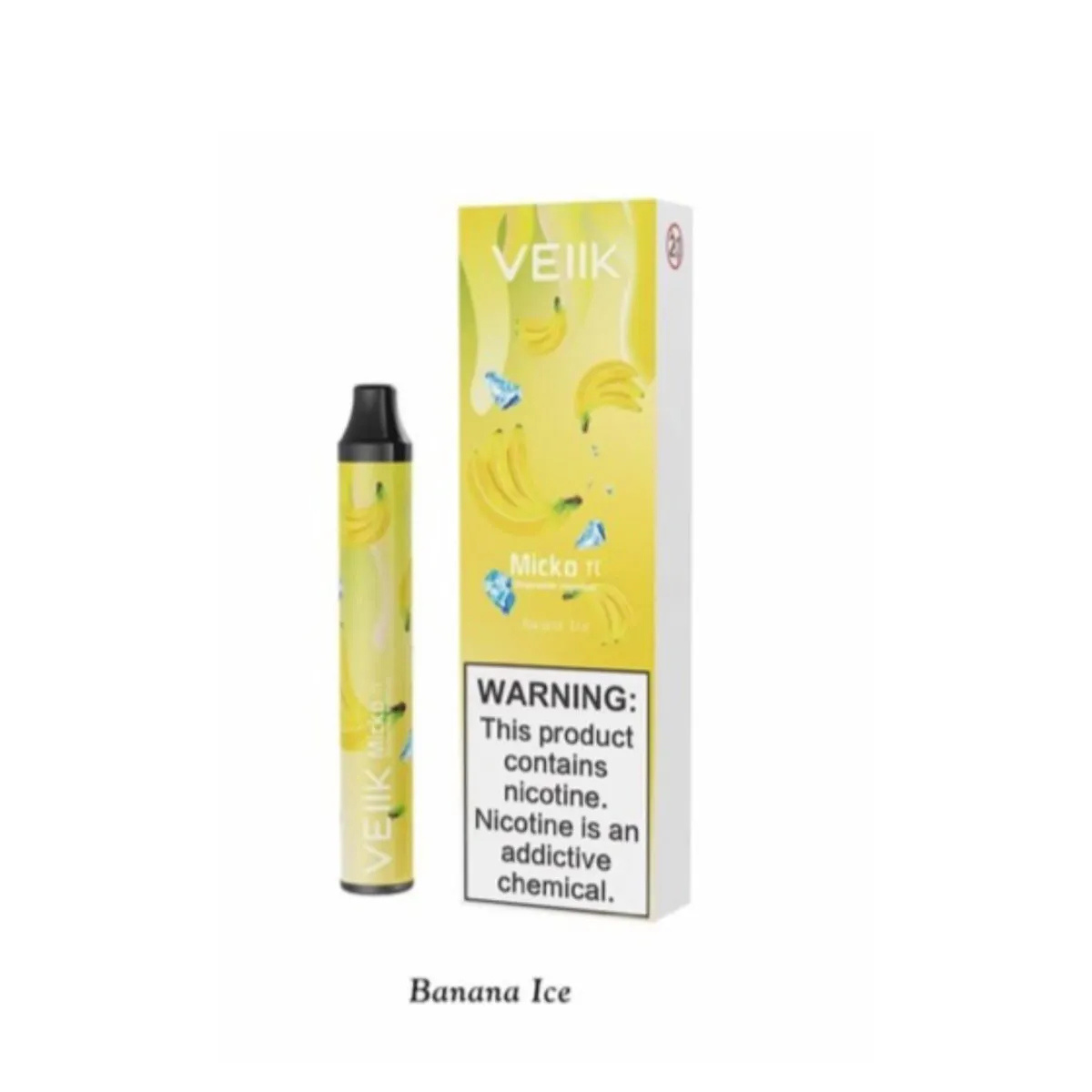 VEIIK MICKO TT PIE DISPOSABLE VAPORIZER 600 PUFFS - Vape Dubai King