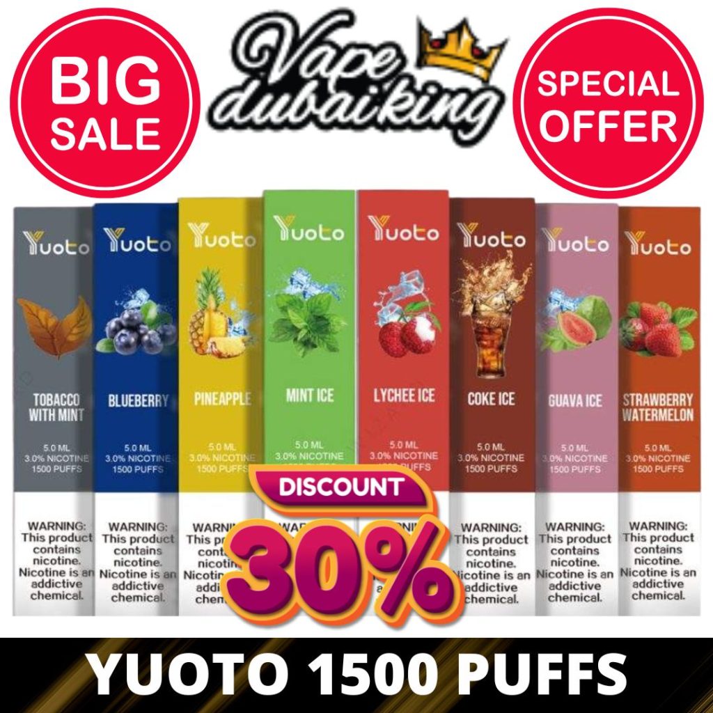 THANOS 5000 PUFFS: YUOTO DISPOSABLE VAPE - Vape Dubai King