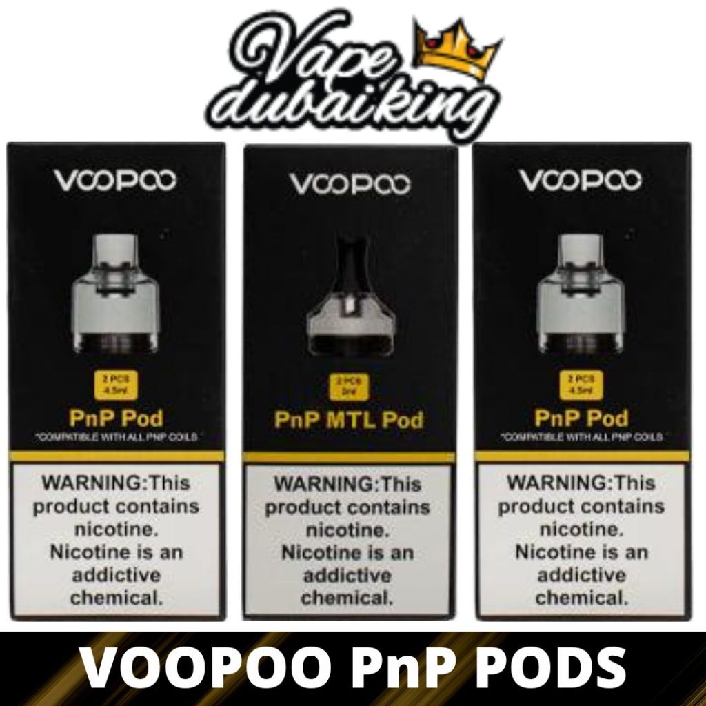 VOOPOO DRAG X/S PNP & PNP MTL PODS - Vape Dubai King
