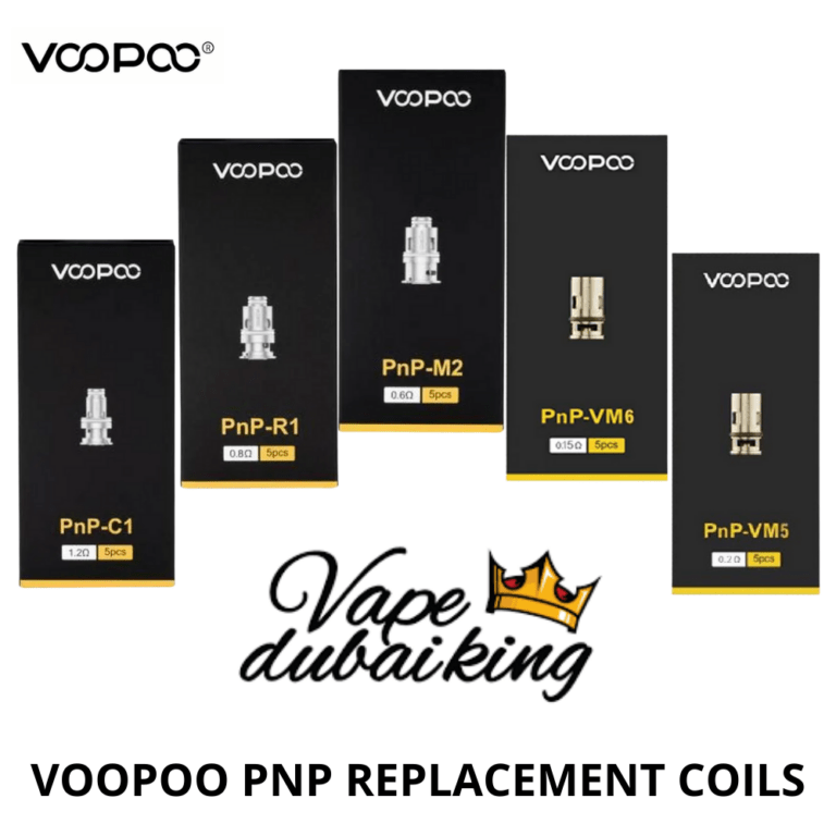 VOOPOO PNP REPLACEMENT COILS ALL OHMS - Vape Dubai King