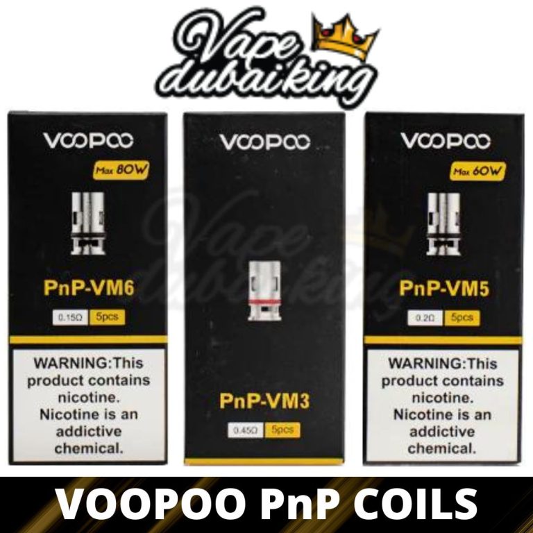VOOPOO PNP REPLACEMENT COILS ALL OHMS - Vape Dubai King