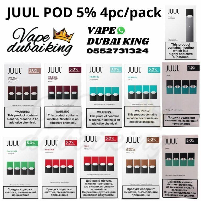 ORIGINAL J U U L PODS & DEVICE ALL IN ONE - Vape Dubai King