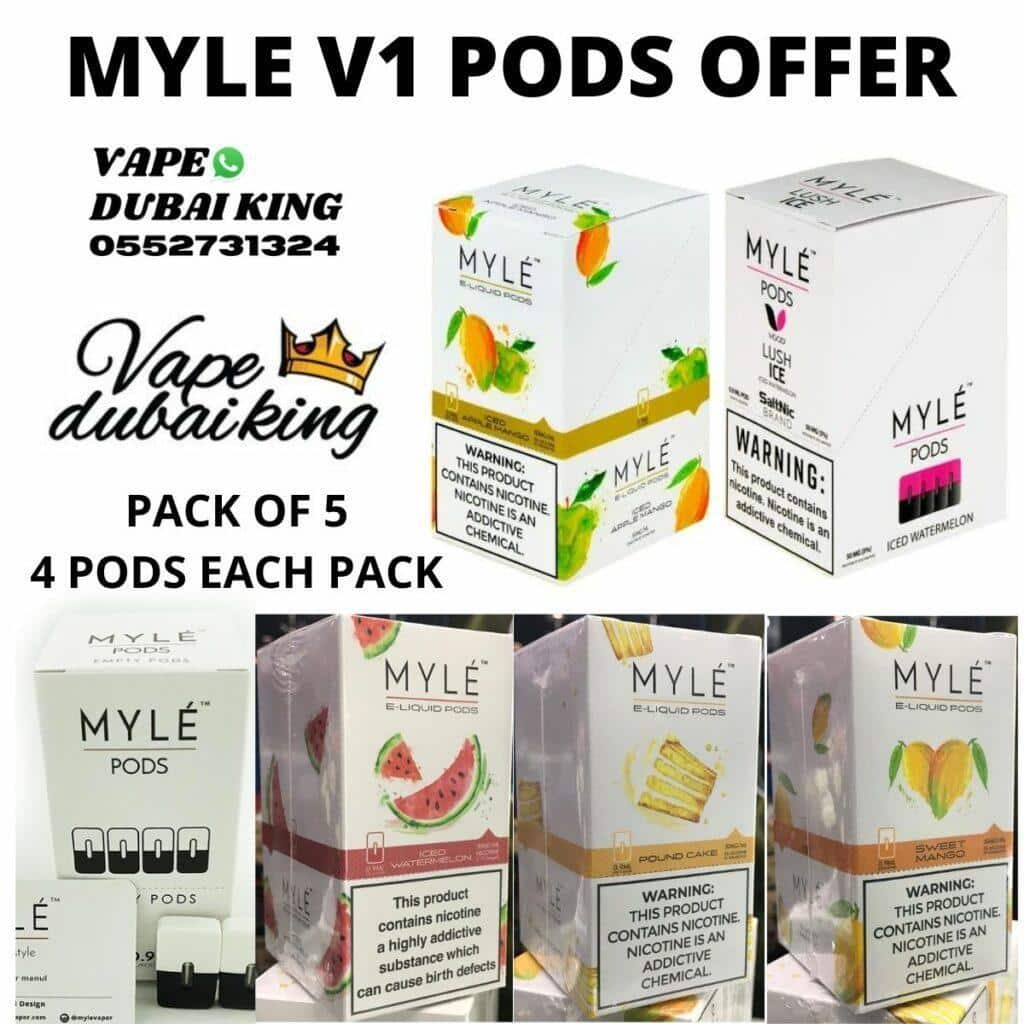 MYLE V4 PODS | MYLE PODS DUBAI, UAE - Vape Dubai King