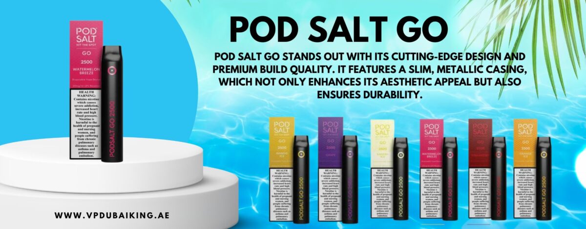 POD SALT GO DISPOSABLE 2500 PUFFS 20MG - Vape Dubai King