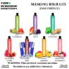 MASKKING GTS 2500 PUFFS DISPOSABLE VAPE DUBAI