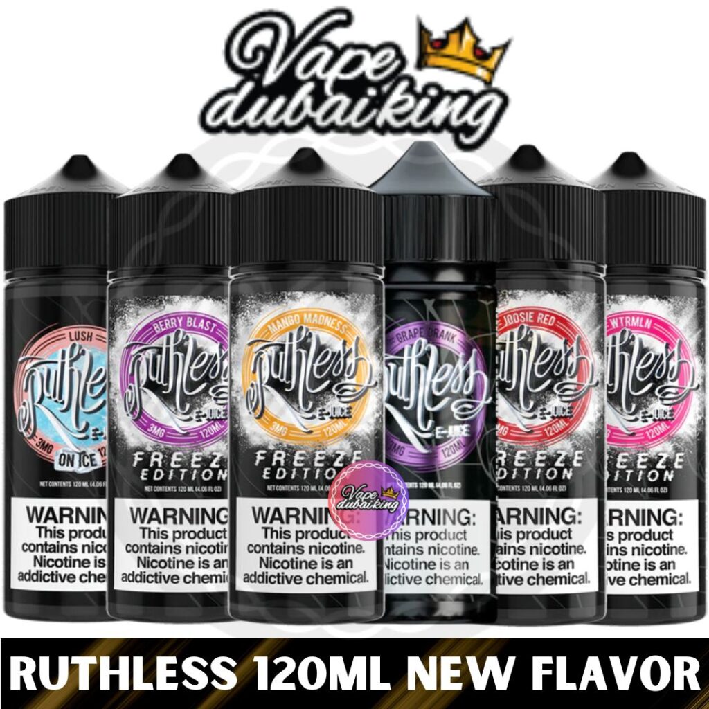 Ruthless E-juice 120ml | Freebase E-liquid Dubai - Vape Dubai King