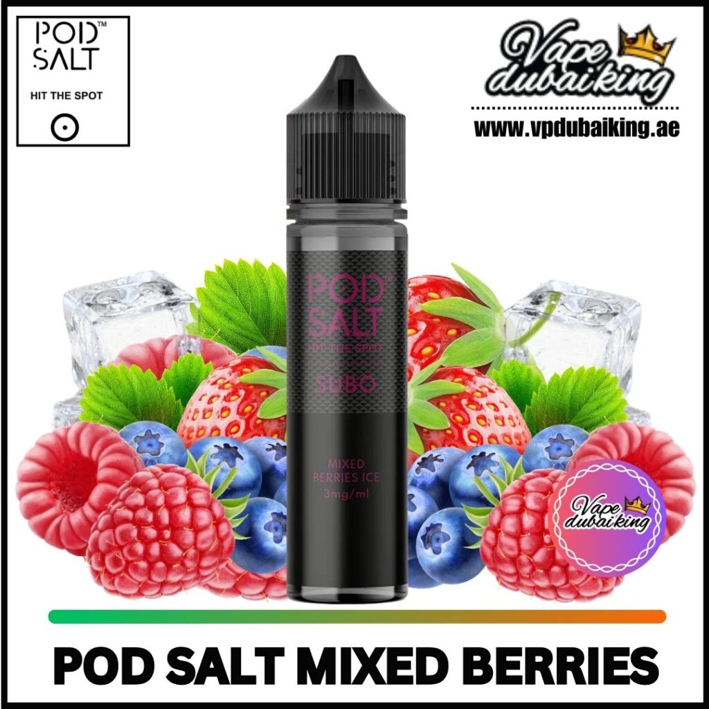 Pod Salt E-Liquid | Subo E-Juice 50ml 3mg - Vape Dubai King