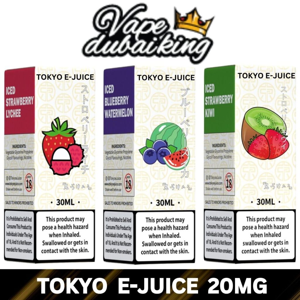 Tokyo e-juice 20mg Salt Nicotine in UAE - Vape Dubai King