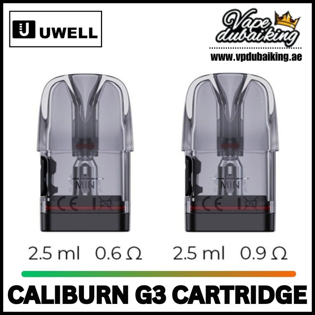 Uwell Caliburn G3 Pod Cartridge 4 Pc/Pack - Vape Dubai King
