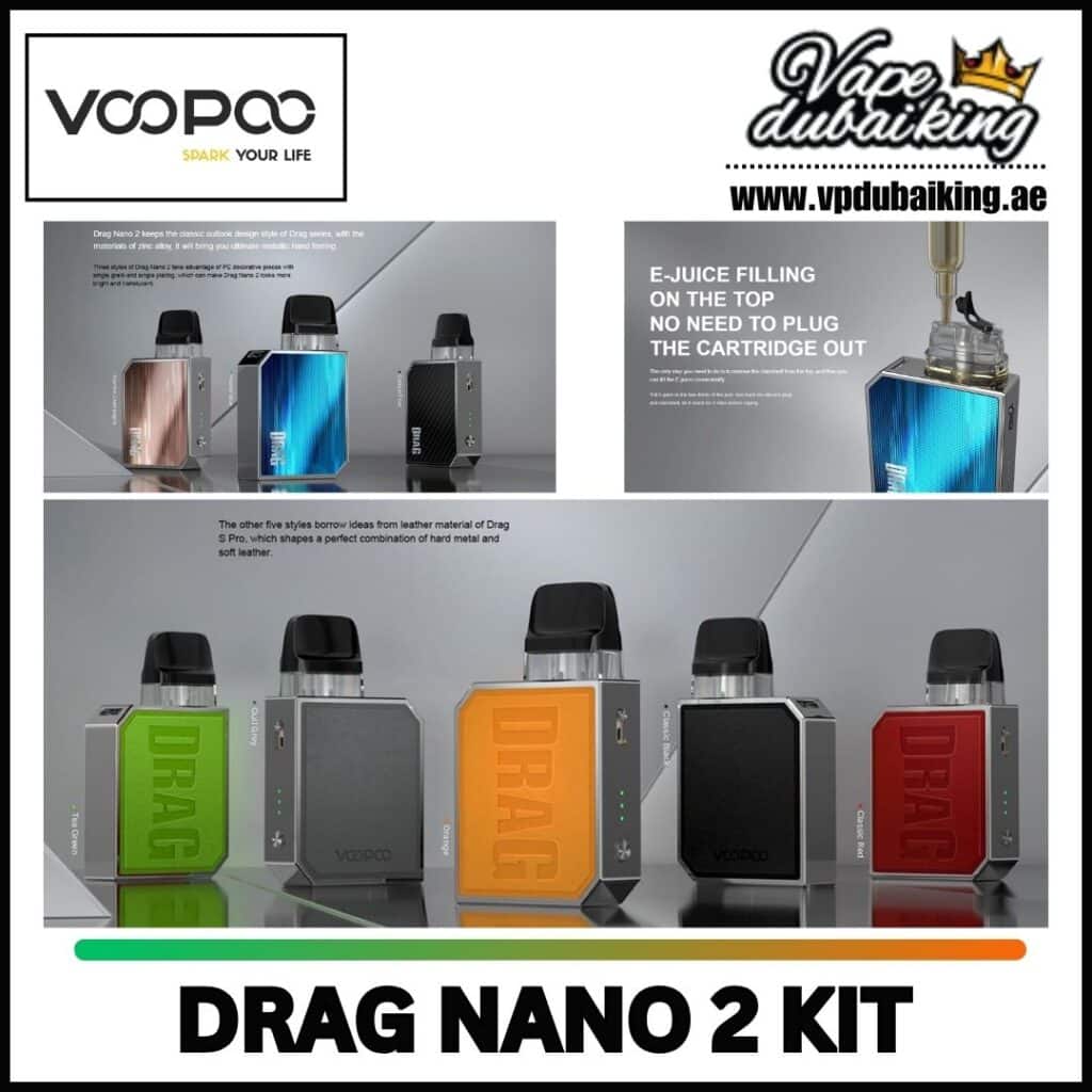 VooPoo Drag Nano 2 Pod System Device - Vape Dubai King