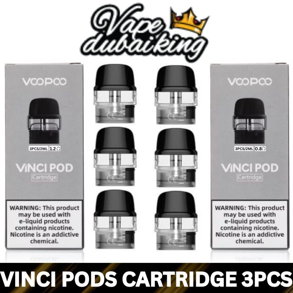VooPoo Vinci Pod Cartridge 2ML And 3PCS - Vape Dubai King