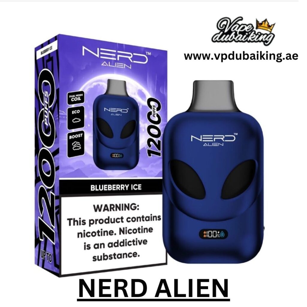 Nerd Alien 12000 Puffs Disposable Vape 20MG - Vape Dubai King