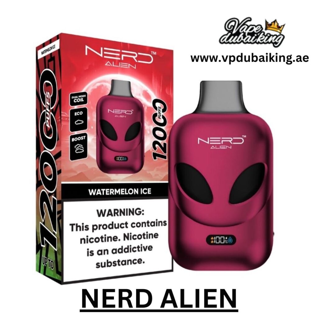 Nerd Alien 12000 Puffs Disposable Vape 20MG - Vape Dubai King