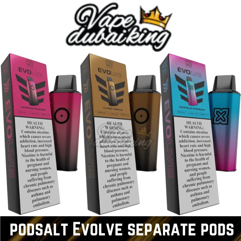 Pod Salt Evolve Pod System and Evolve Pods - Vape Dubai King